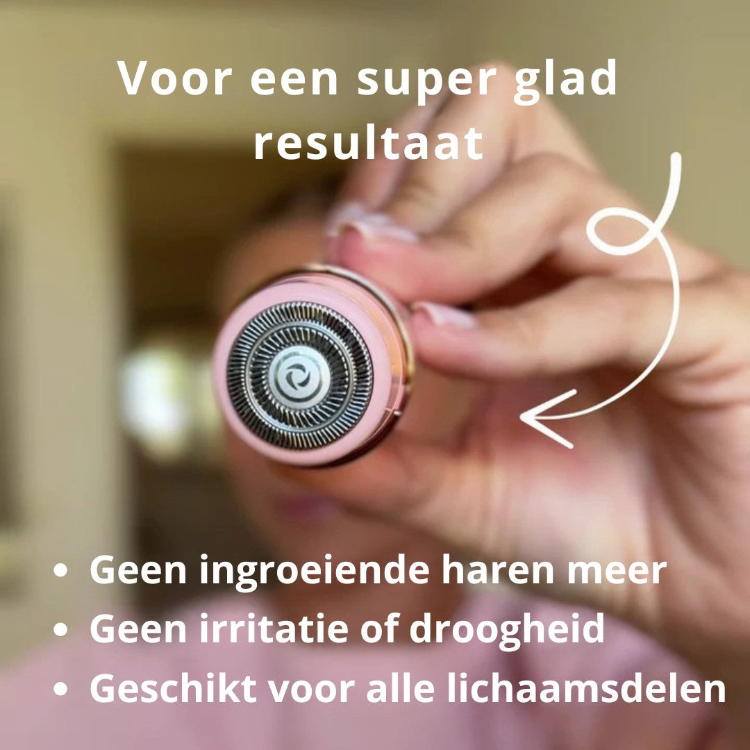 EasySmooth™ 2-in-1 Ladyshave – Intiem scheren zonder irritatie, snijwo – LEAKOS